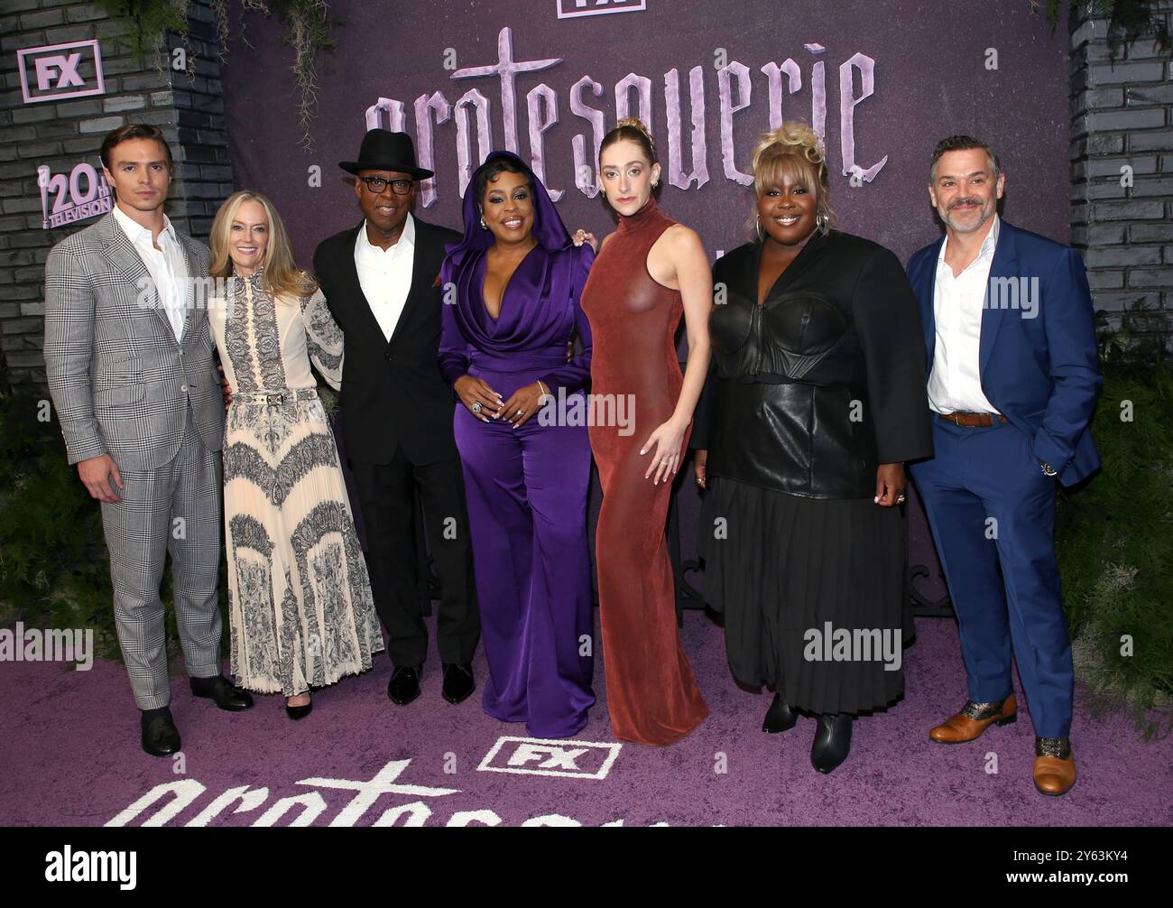 Nicholas Chavez, Karey Burke, Courtney B. Vance, Niecy Nash, Micaela ...