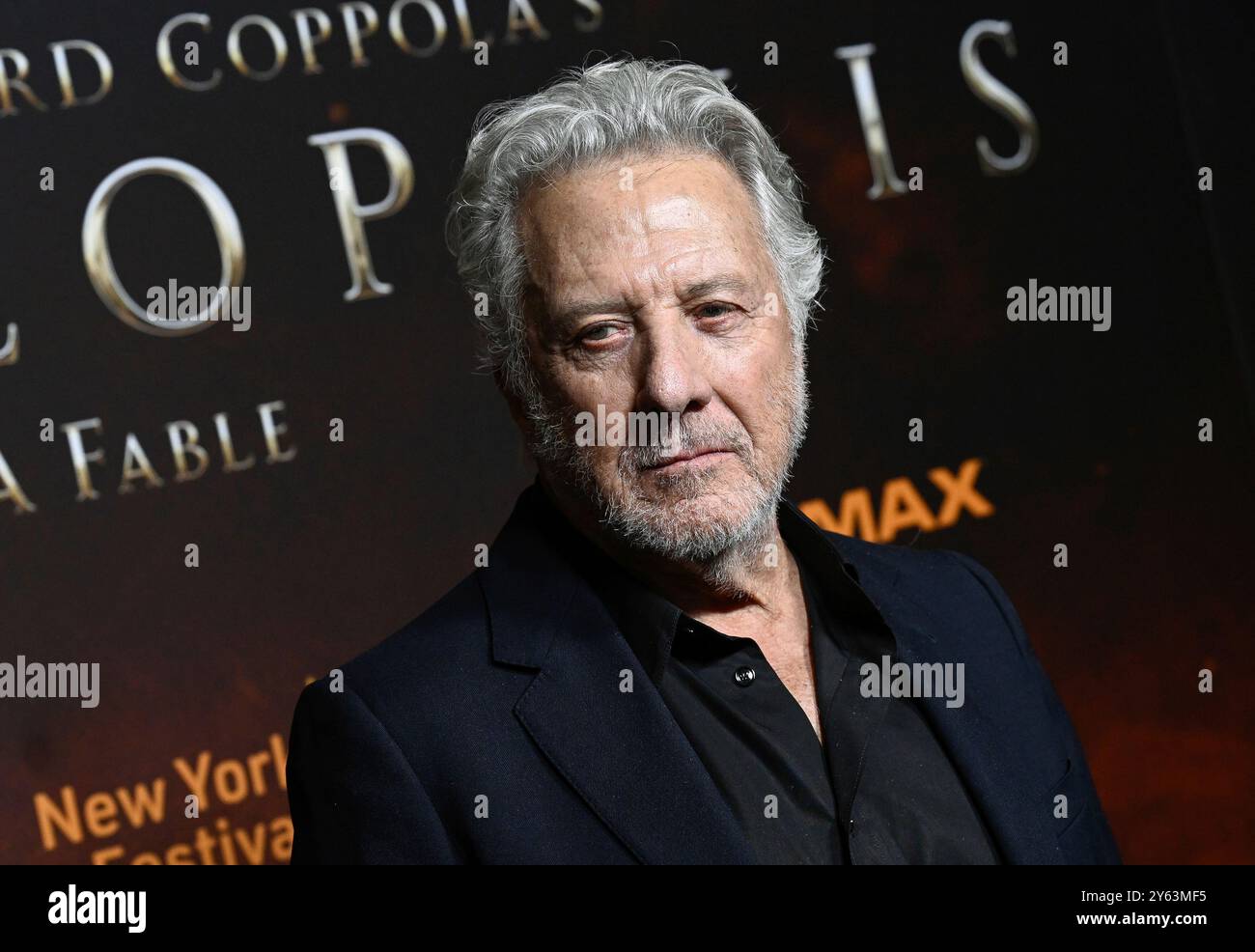 Dustin Hoffman attends the premiere of "Megalopolis" at AMC Lincoln ...