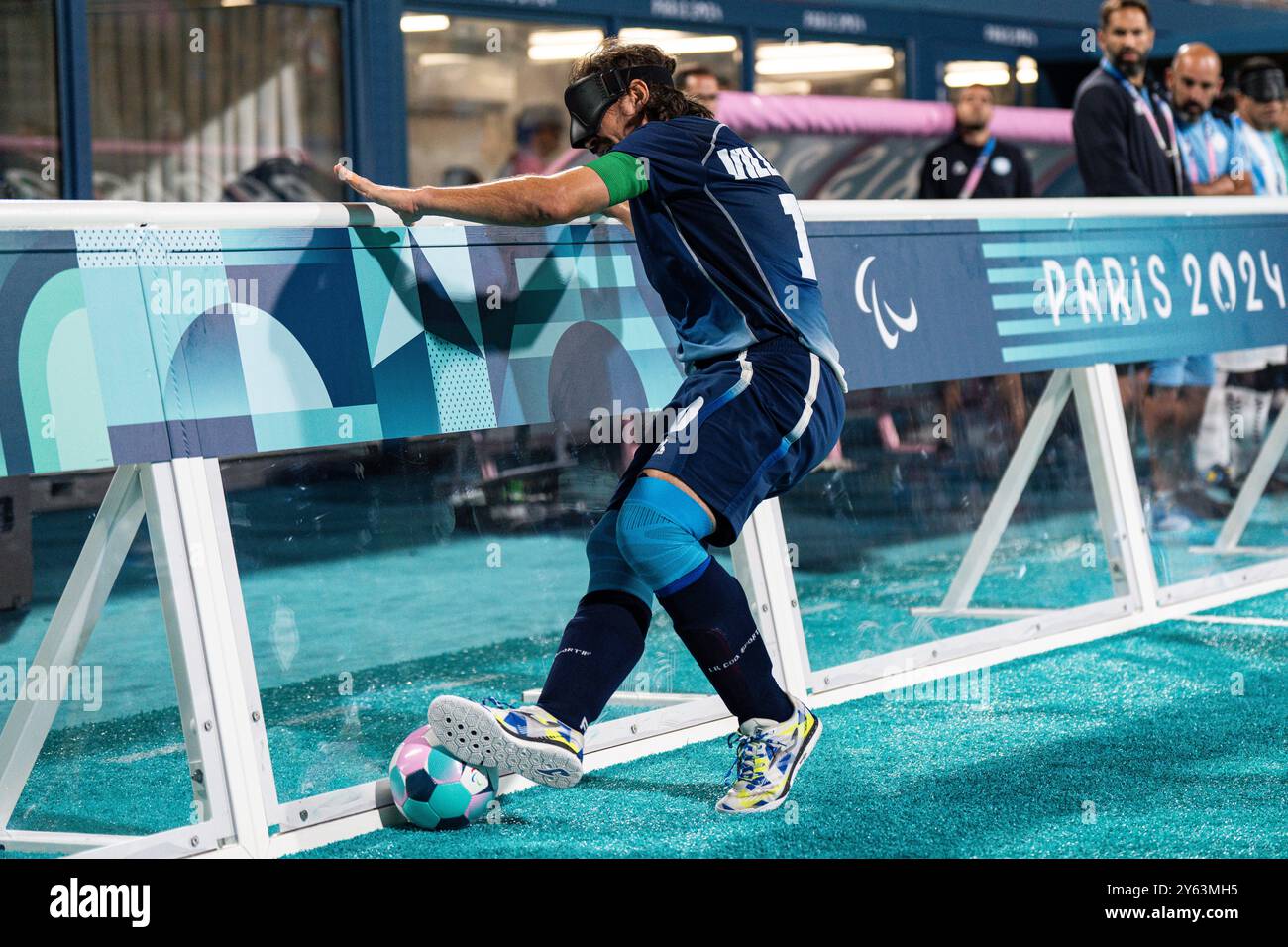 France midfielder Frederic Villeroux (10) during the Men’s Blind ...