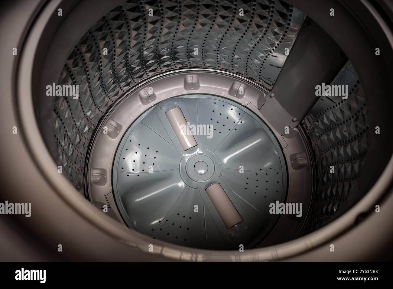 Interior texture and pattern of a washing machine Stock Photo - Alamy