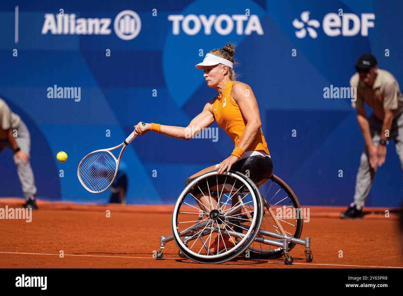 Diede de Groot of the Netherlands during the Women’s Wheelchair Tennis ...