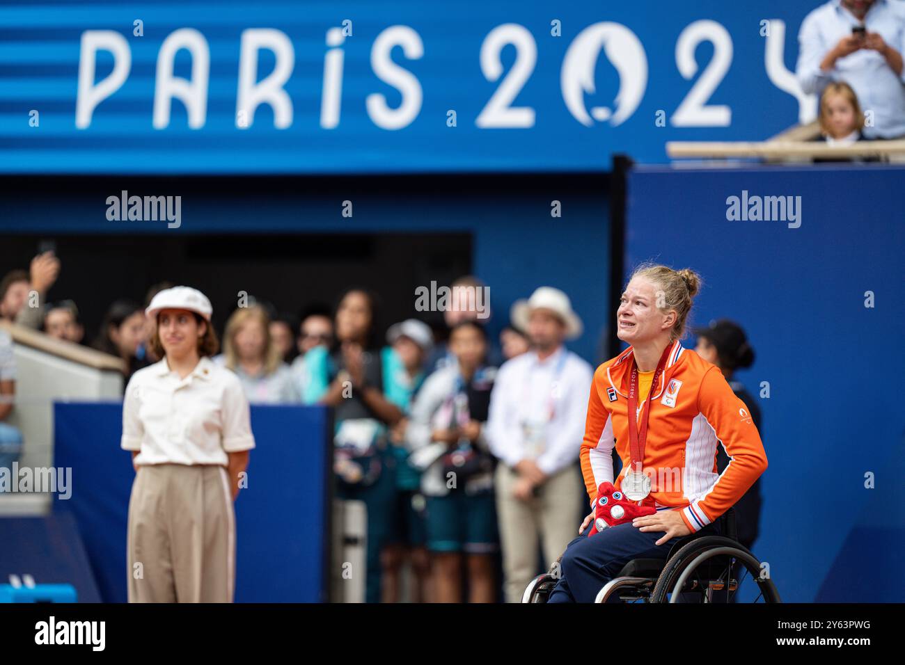 Diede de Groot of the Netherlands during the Women’s Wheelchair Tennis ...