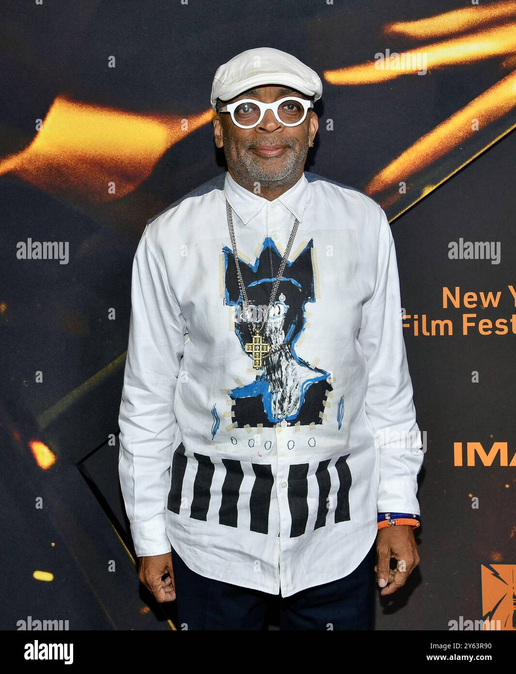 Spike Lee attends the premiere of "Megalopolis" at AMC Lincoln Square ...