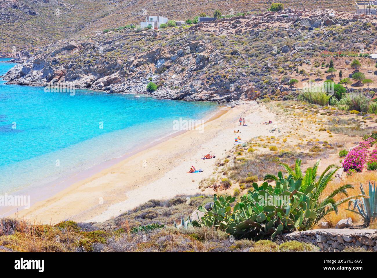 Ramos beach, Serifos Island, Cyclades Islands, Greece Stock Photo - Alamy