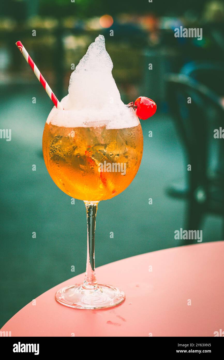 Singapore Sling Compendium Rojak Gin, Cointreau, Benedictine, cherry ...