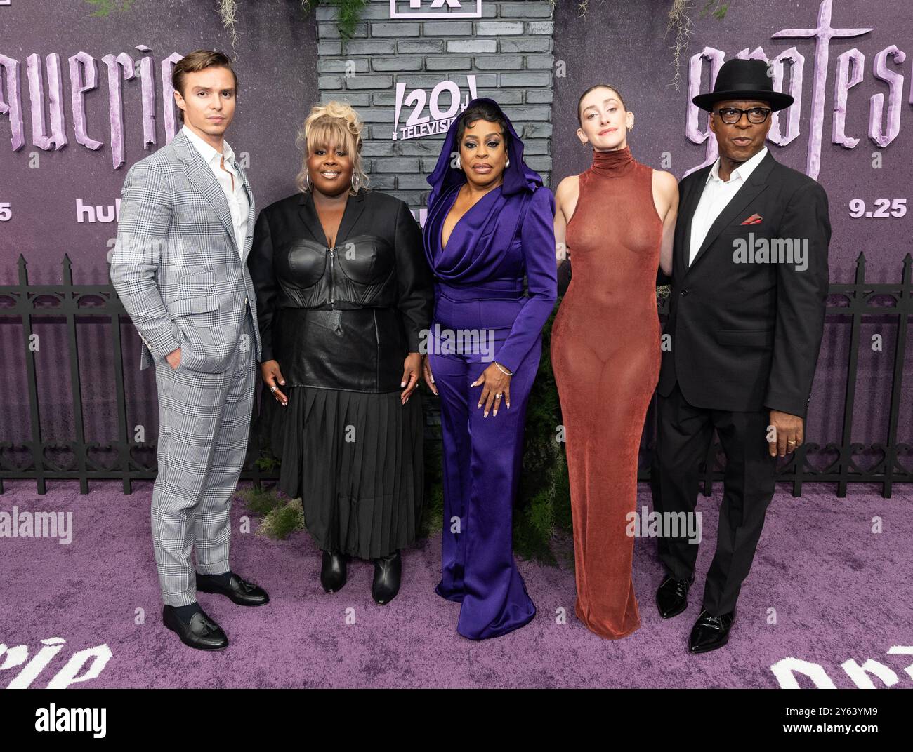 New York, NY, USA, 23 September, 2024: Nicholas Alexander Chavez, Raven ...