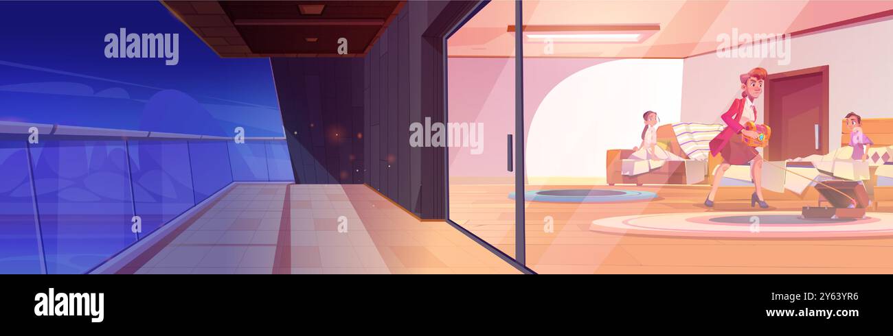 Secret view through window Stock Vector Images - Alamy