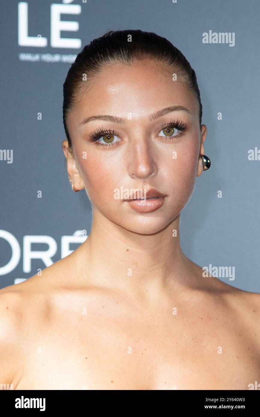 Eva Queen (Eva Garnier) attending the Photocall of Le Defile L'Oreal ...