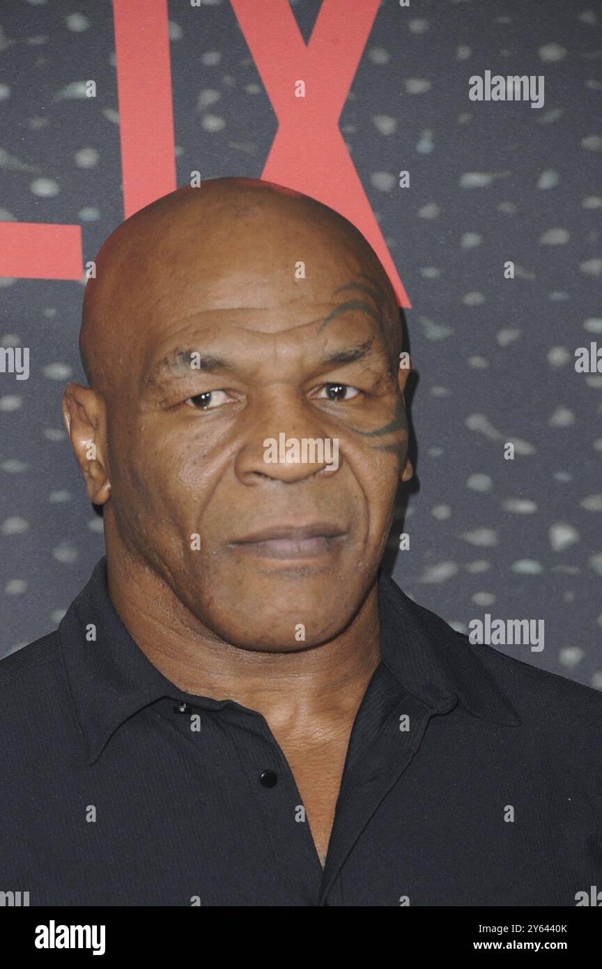 Los Angeles, USA. Ca. 23rd Sep, 2024. Mike Tyson at arrivals for ...