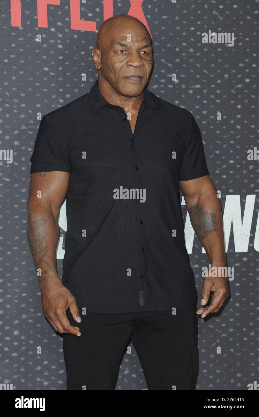 Los Angeles, USA. Ca. 23rd Sep, 2024. Mike Tyson at arrivals for ...
