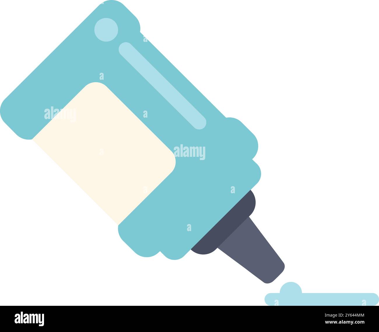 Spreading glue Stock Vector Images - Alamy