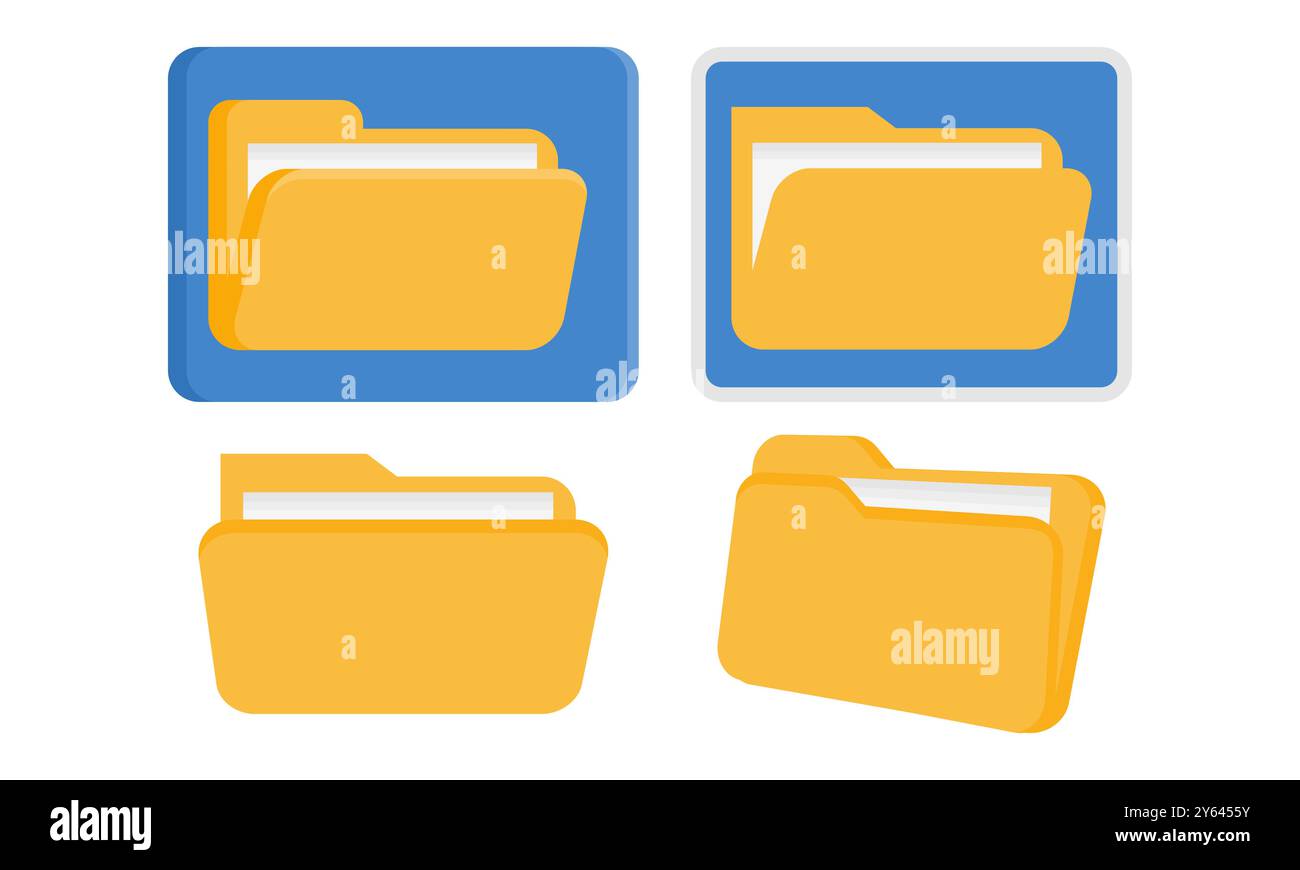 File Manager Icon Illustration. Vector Document Management and File ...