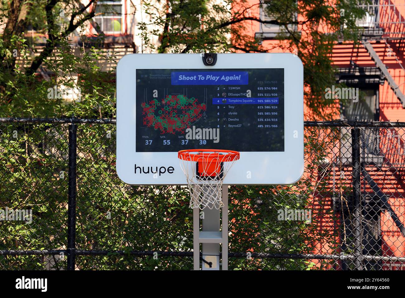 Smart basketball backboard hi-res stock photography and images - Alamy