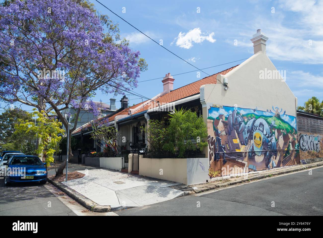 General photos of Newtown, Sydney showing street art murals, Sydney ...