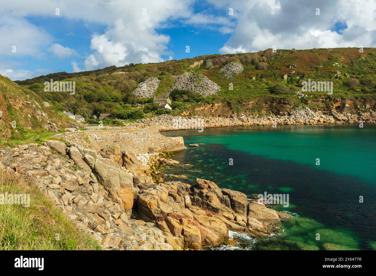 Lamorna Cove, Cornwall Stock Photo - Alamy