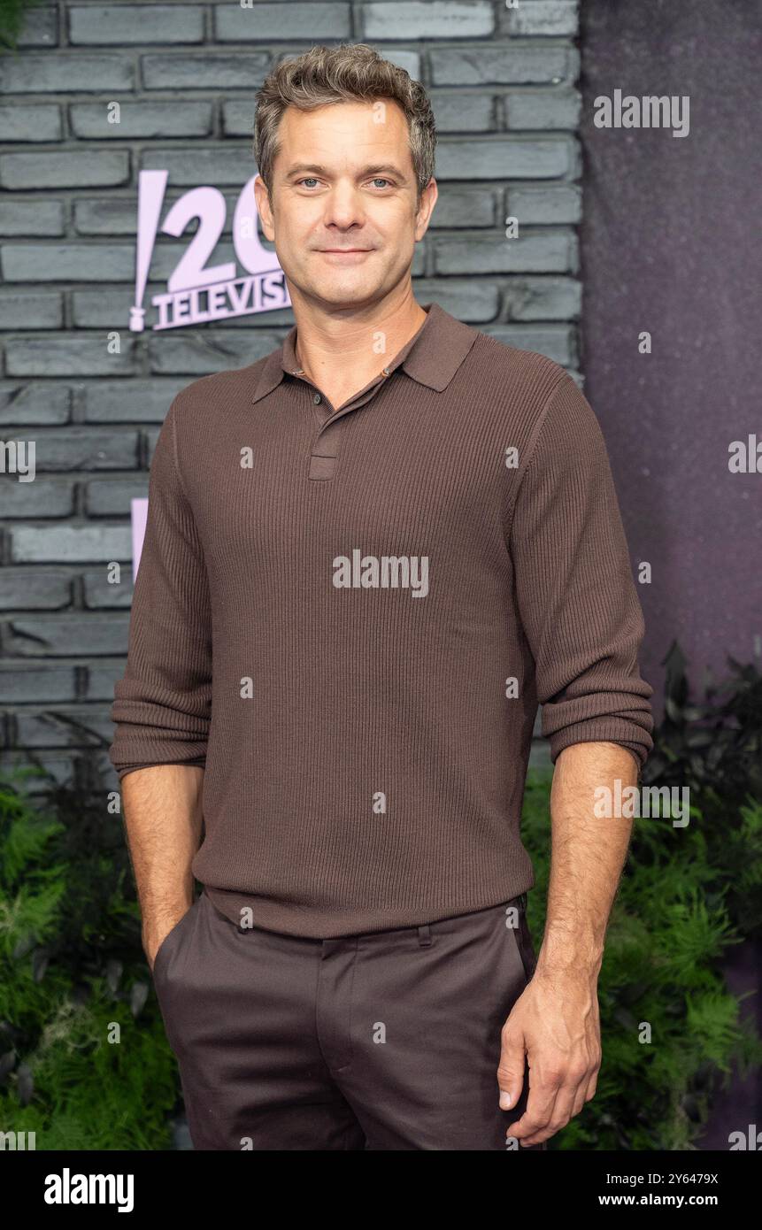 New York, United States. 23rd Sep, 2024. Joshua Jackson attends ...