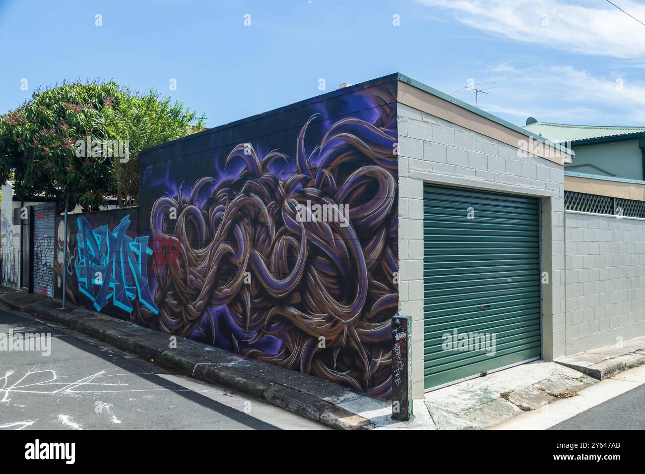 General photos of Newtown, Sydney showing street art murals, Sydney ...