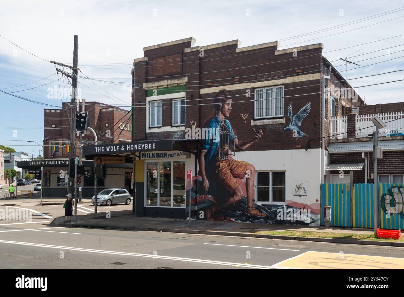 General photos of Newtown, Sydney showing street art murals, Sydney ...