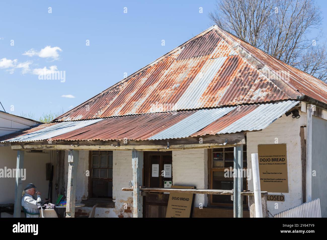 General photos of the main street in Braidwood, Wallace Street, showing ...