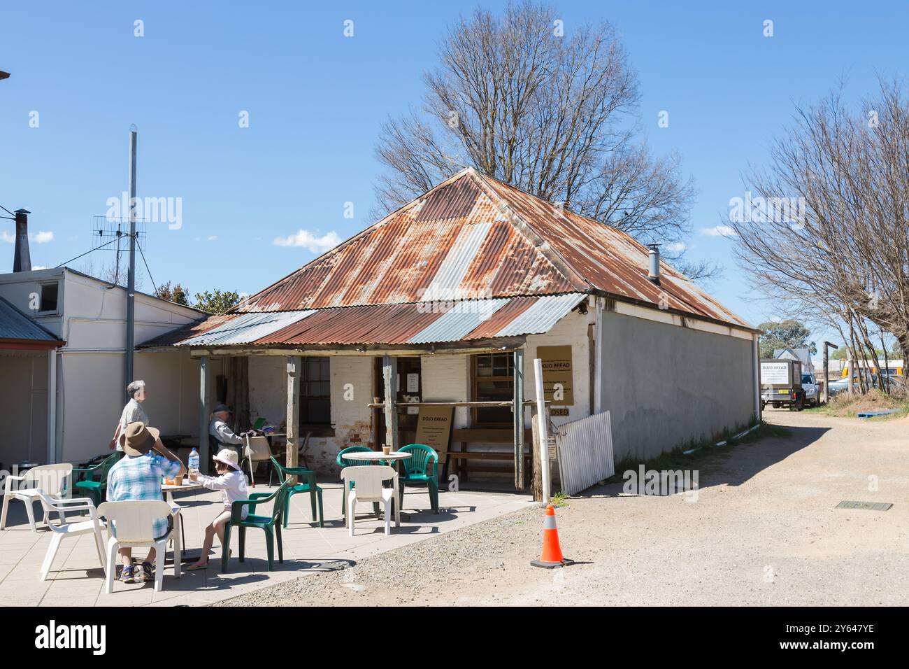 General photos of the main street in Braidwood, Wallace Street, showing ...