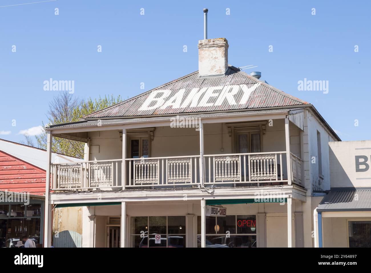 General photos of the main street in Braidwood, Wallace Street, showing ...