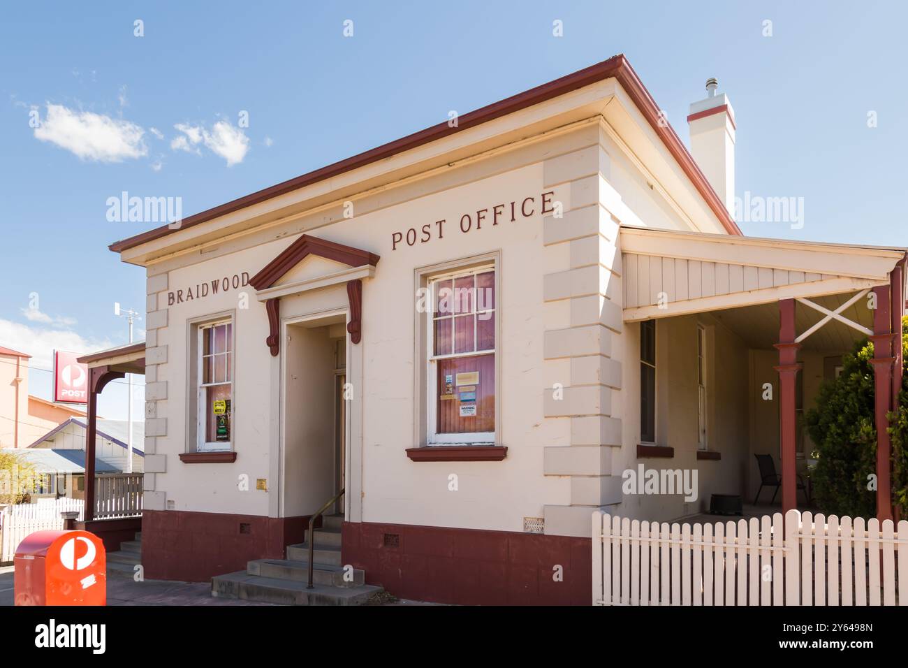 General photos of the main street in Braidwood, Wallace Street, showing ...