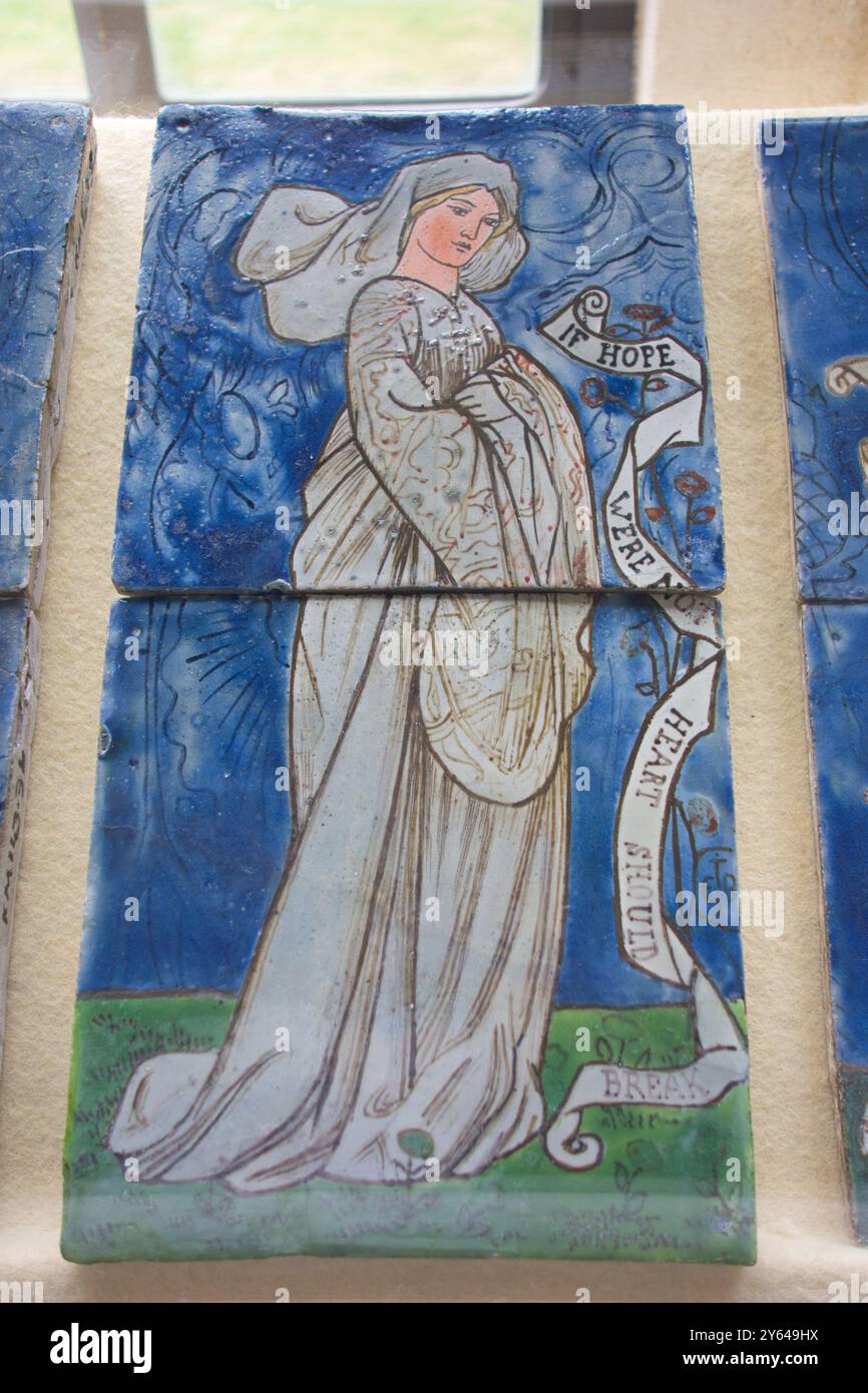 Ceramic tiles featuring ‘The Legend of Goode Wimmen’ from Geoffrey ...