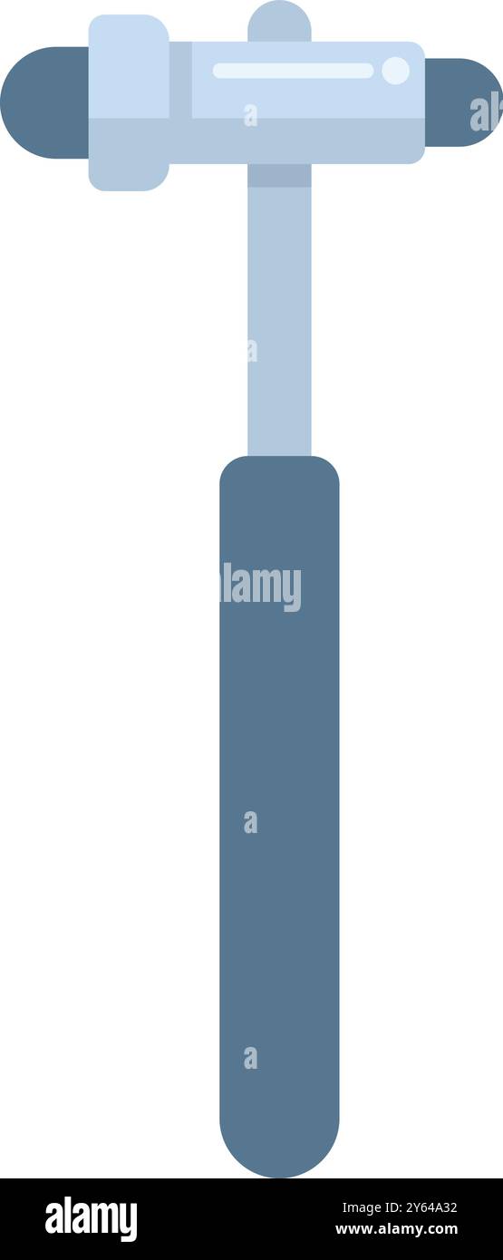 Medical reflex hammer using for testing mechanical reflexes Stock ...