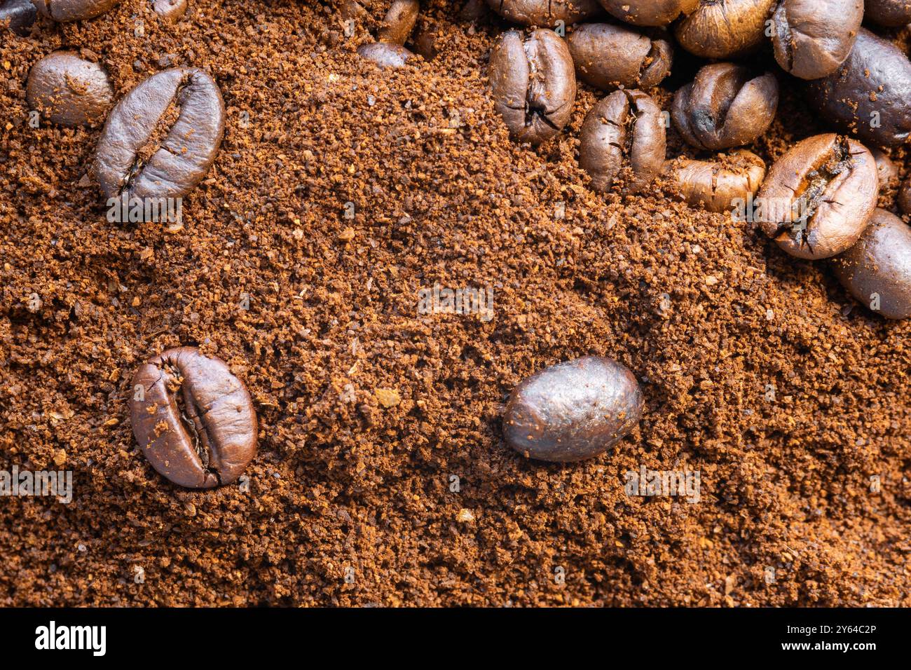 Coffee grains roasted beans view hi-res stock photography and images ...