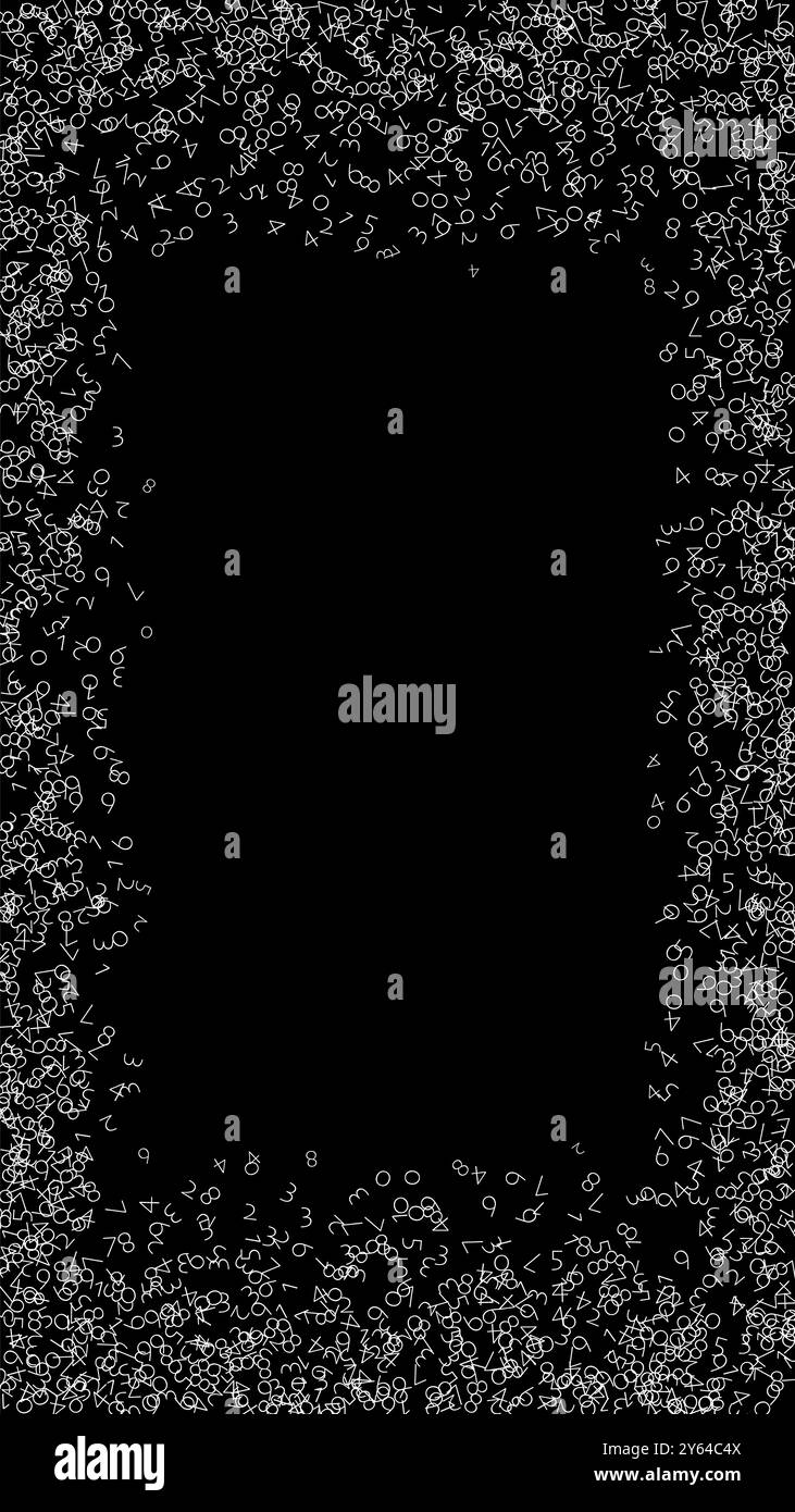 School notebook cover. Colorful childish floating letters of Latin ...