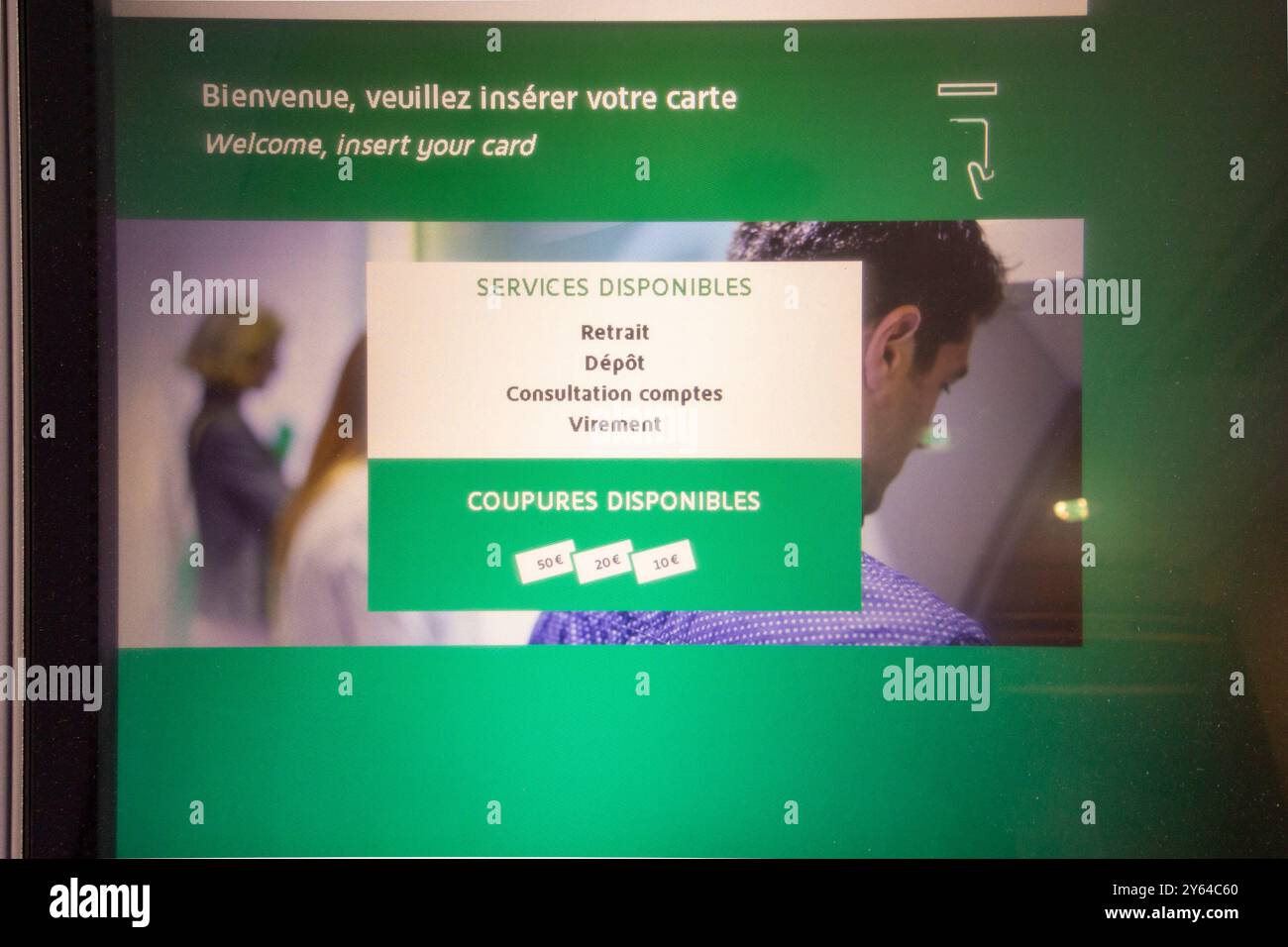 Bank check french hi-res stock photography and images - Alamy