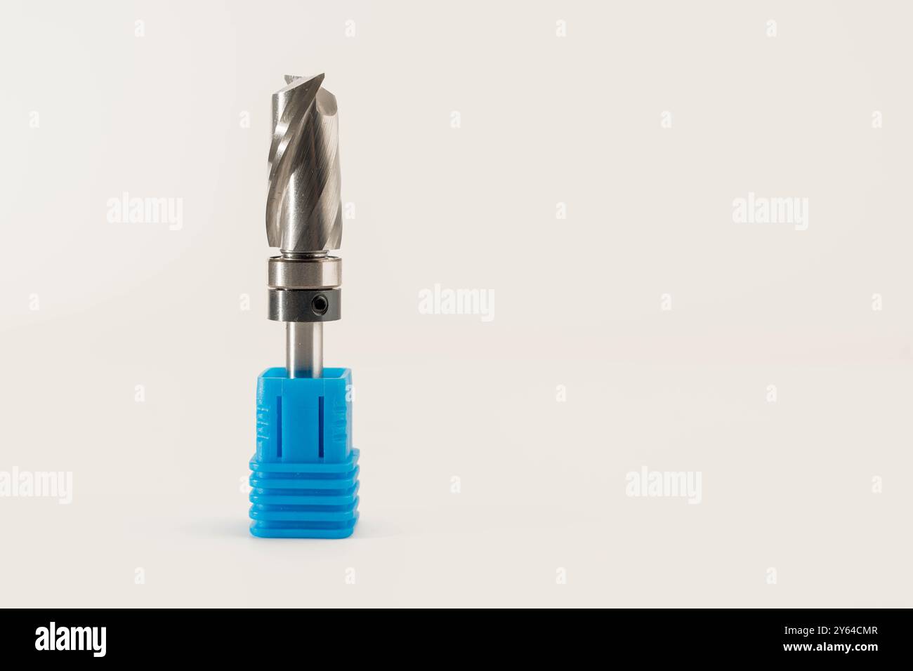 solid carbide Up down compression spiral trim router bit isolated on ...