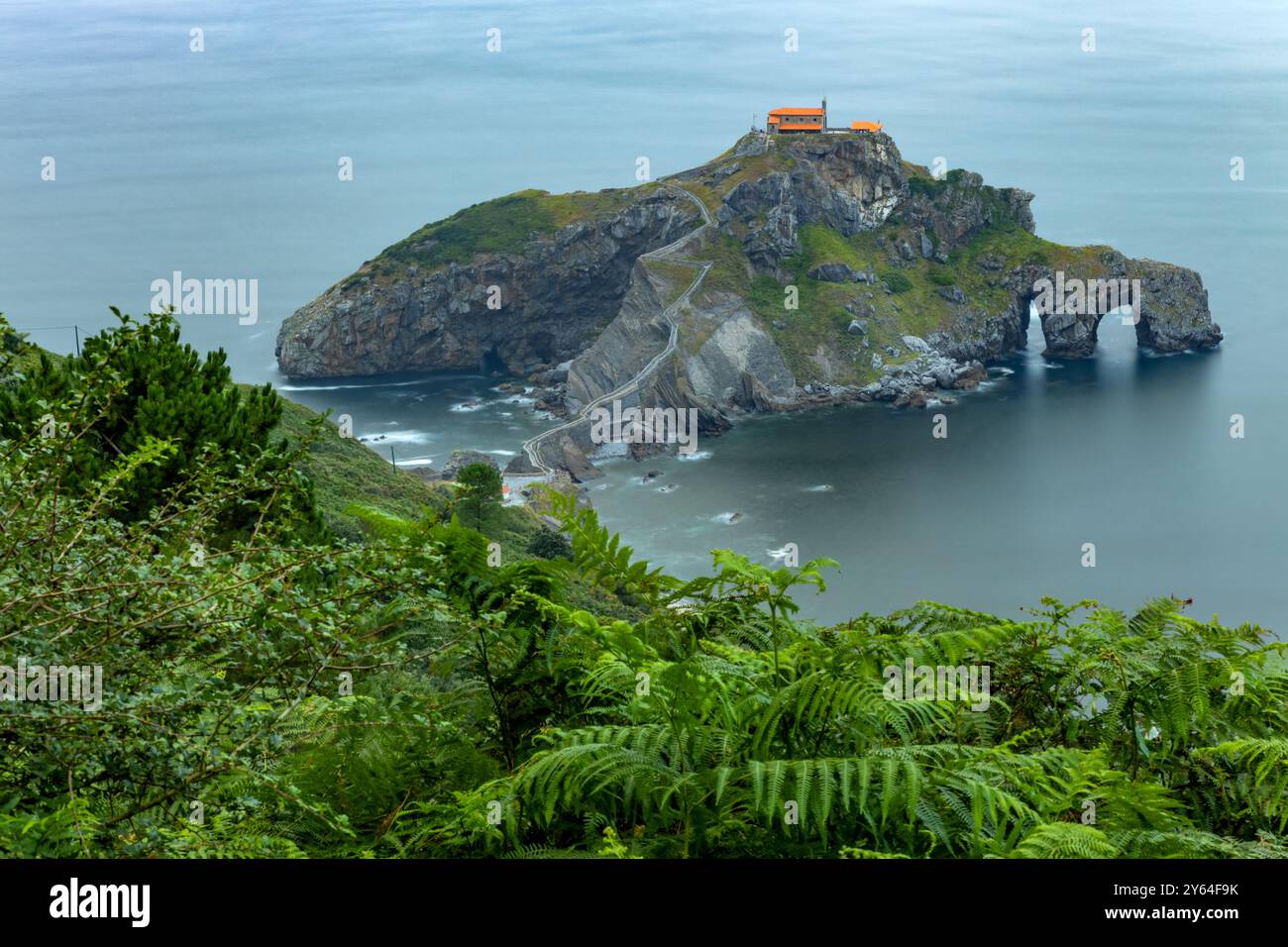 San Juan de Gaztelugatxe is a church dedicated to John the Baptis ...