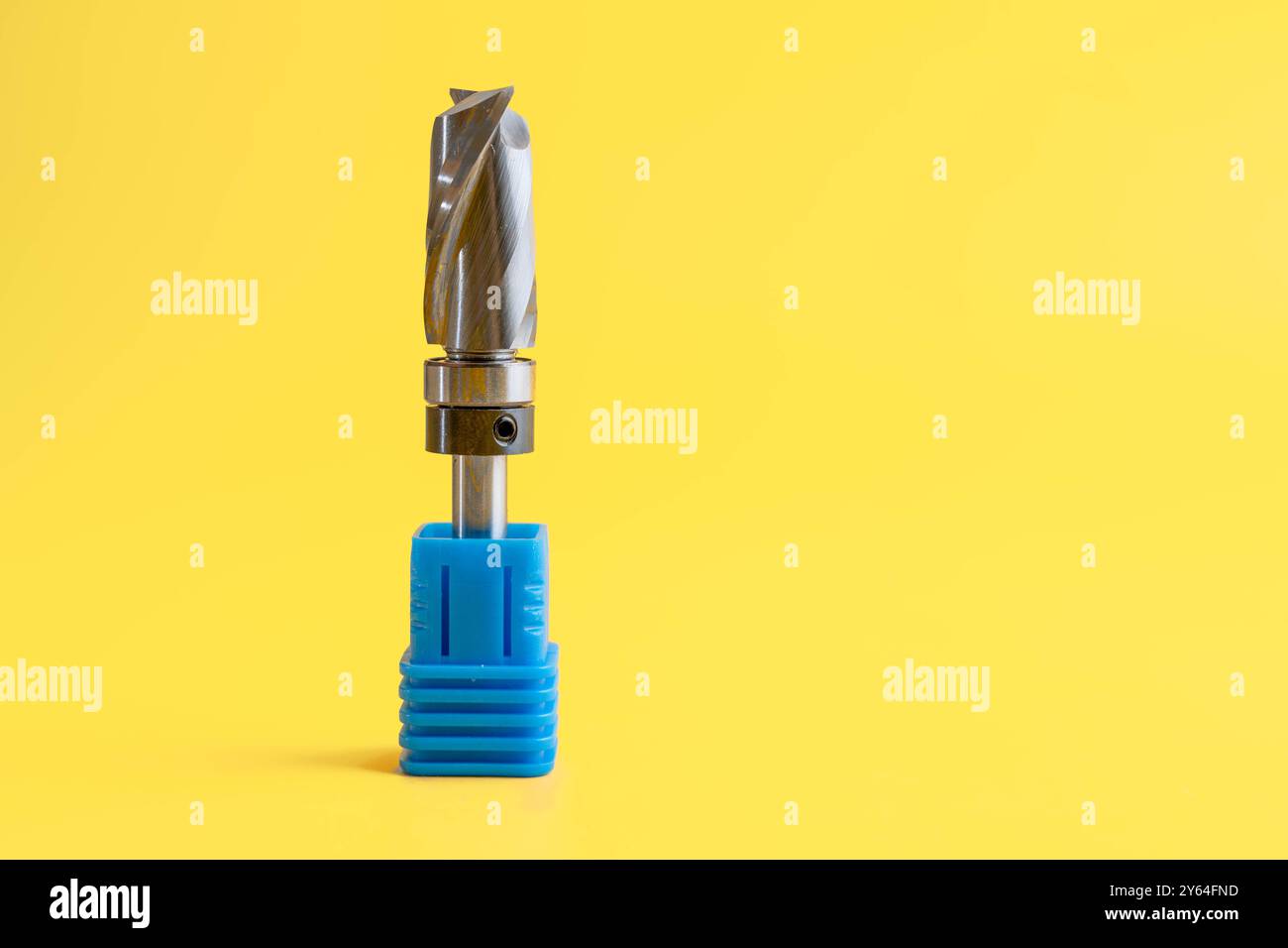 solid carbide Up down compression spiral trim router bit isolated on ...