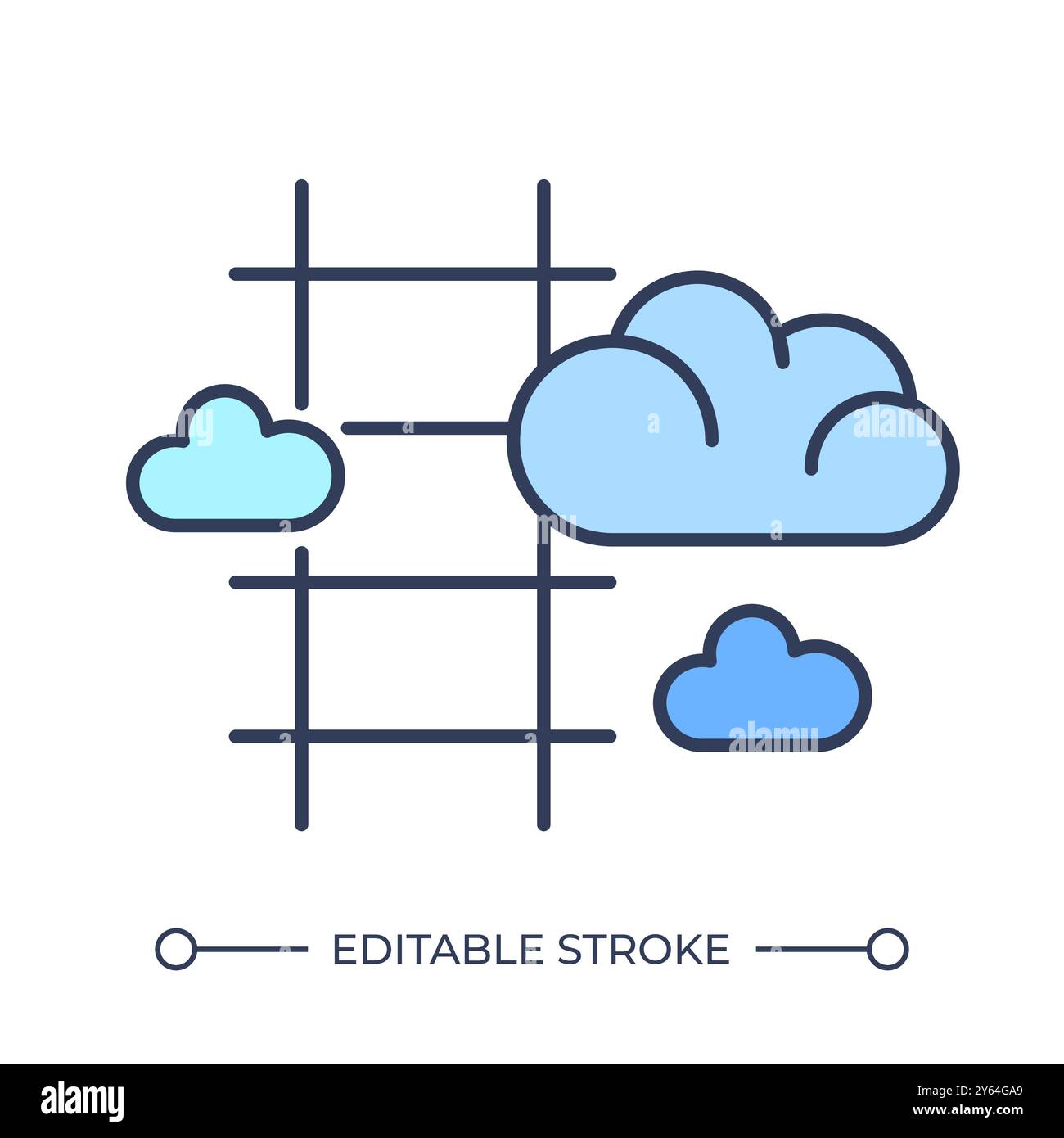 Ladder setting Cut Out Stock Images & Pictures - Alamy