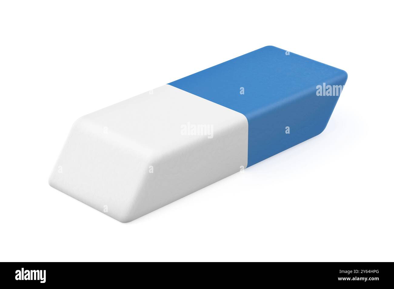Rubber eraser for pen and pencil on white background Stock Photo - Alamy