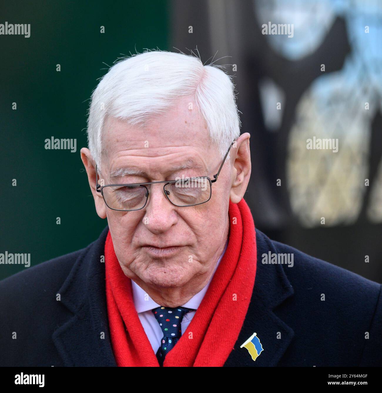 James Donnelly 'Don' Touhig, Baron Touhig (Labour Peer) leaving the ...