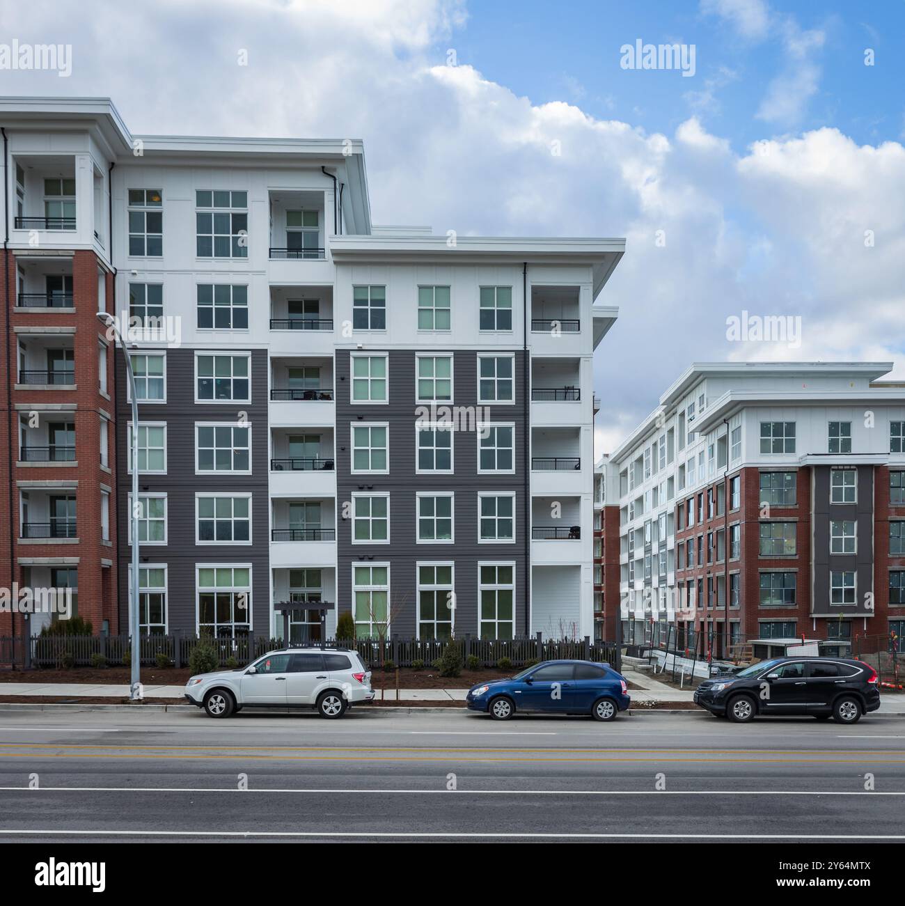 New Modern house Apartment Buildings in Vancouver BC. Canadian modern ...