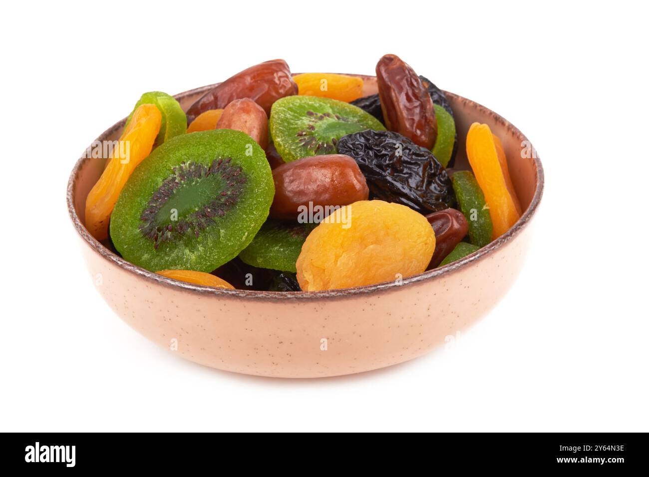 Dry fruits isolated on a white background Stock Photo - Alamy