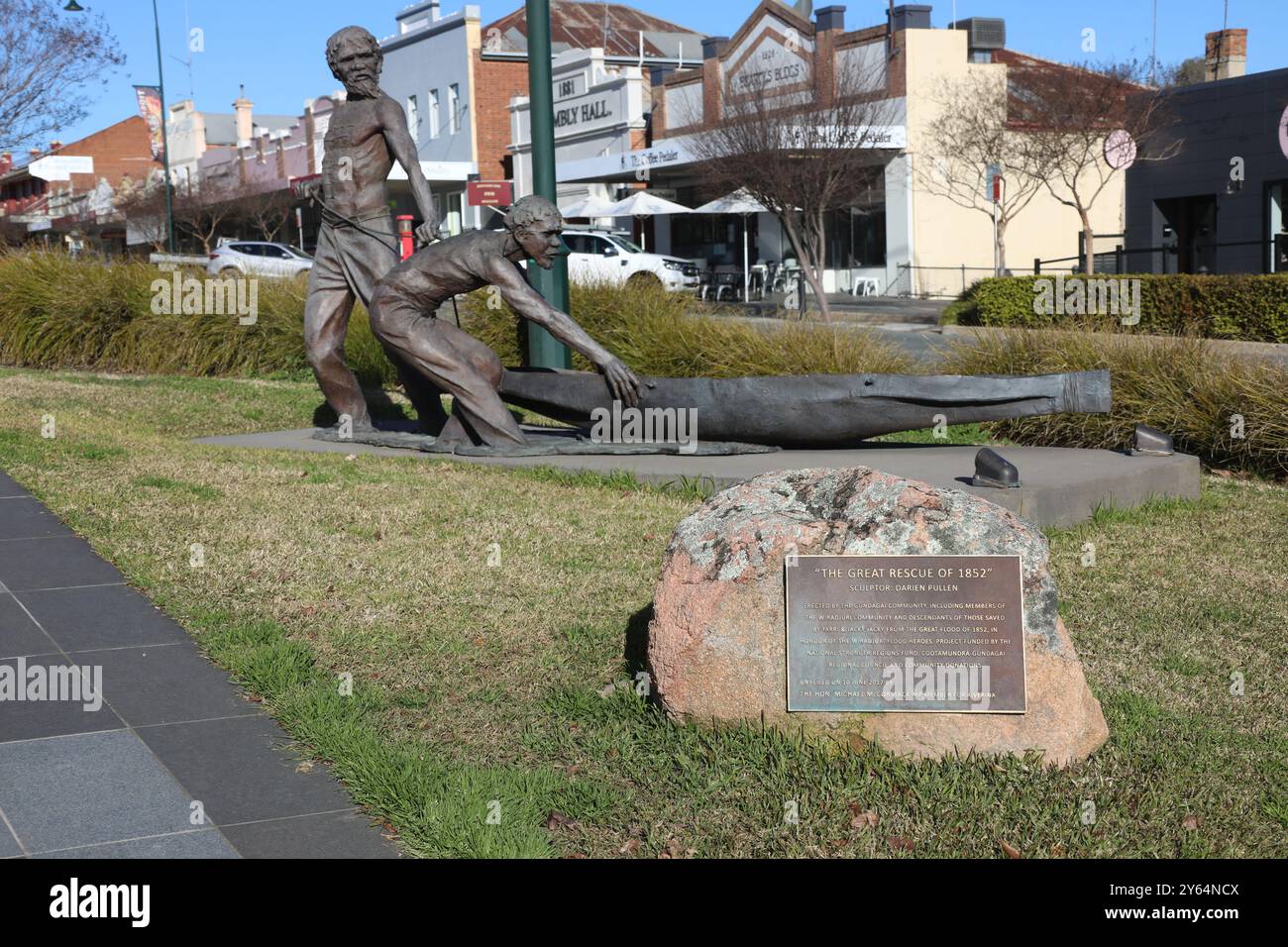 ‘The Great Rescue of 1852’ sculpture by Darien Pullen on Sheridan ...