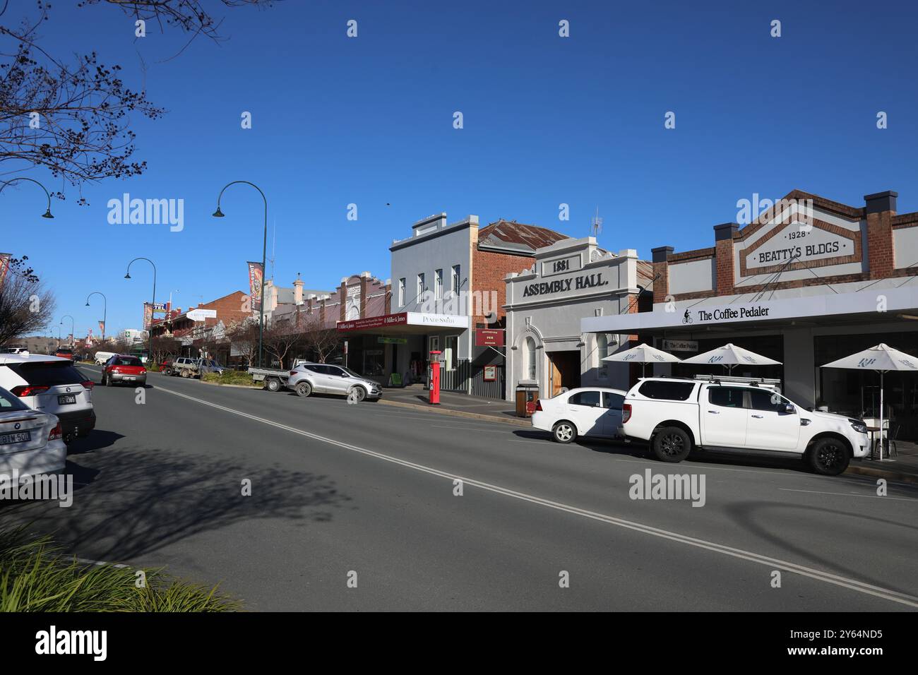 Sheridan Street, Gundagai, NSW, Australia Stock Photo - Alamy