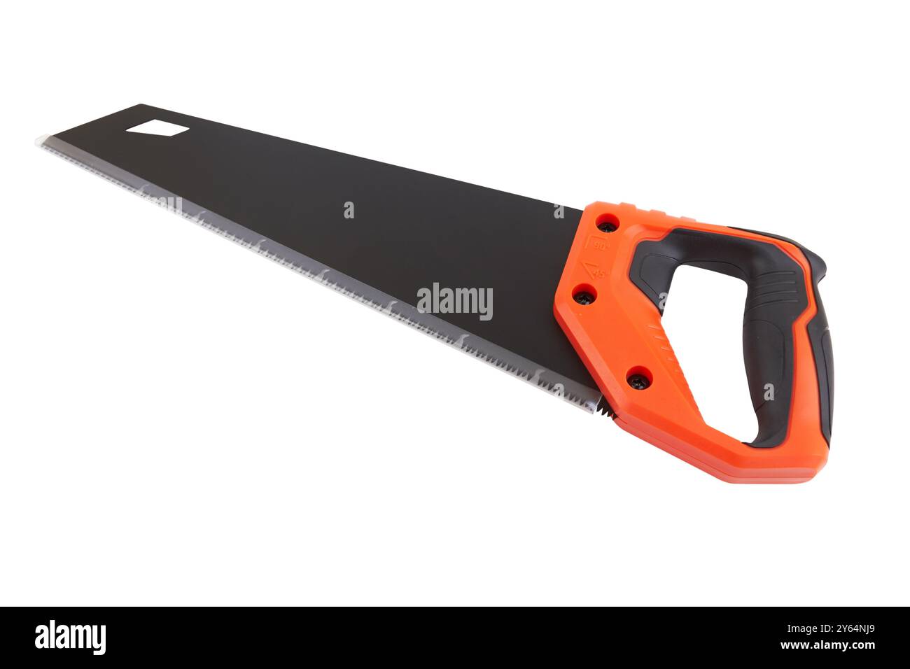 Wood hacksaw hand saw for sawing wood Stock Photo - Alamy