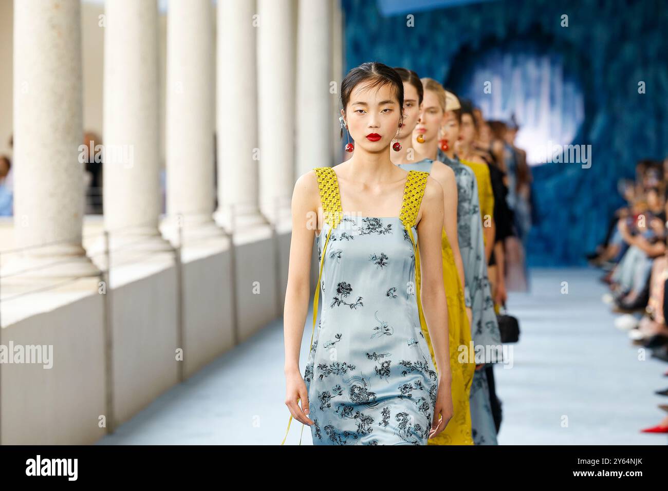 HUI Spring/Summer 2025 Runway during Milan Fashion Week on September ...