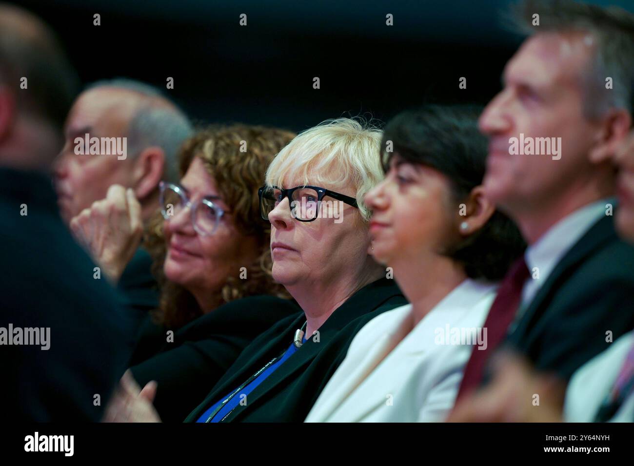 Minister of State at the Home Office Dame Angela Eagle (centre)MP for ...