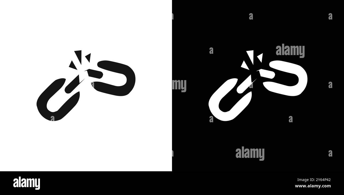 Breaking icon linear vector graphics sign or symbol set for web app ui Stock Vector Image & Art ...