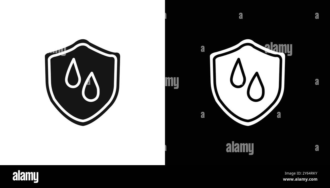 Ipx5 waterproof icon linear vector graphics sign or symbol set for web app ui Stock Vector Image ...