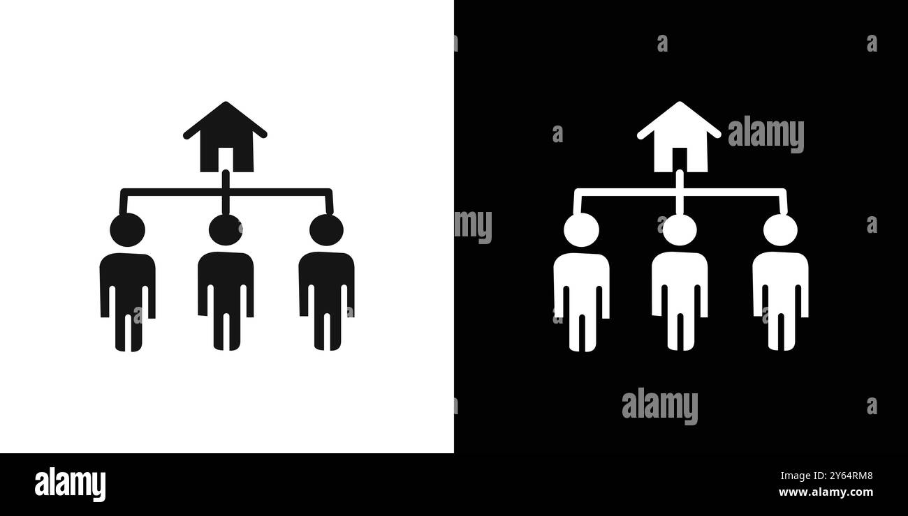 Roommates Icon Linear Vector Graphics Sign Or Symbol Set For Web App Ui Stock Vector Image And Art