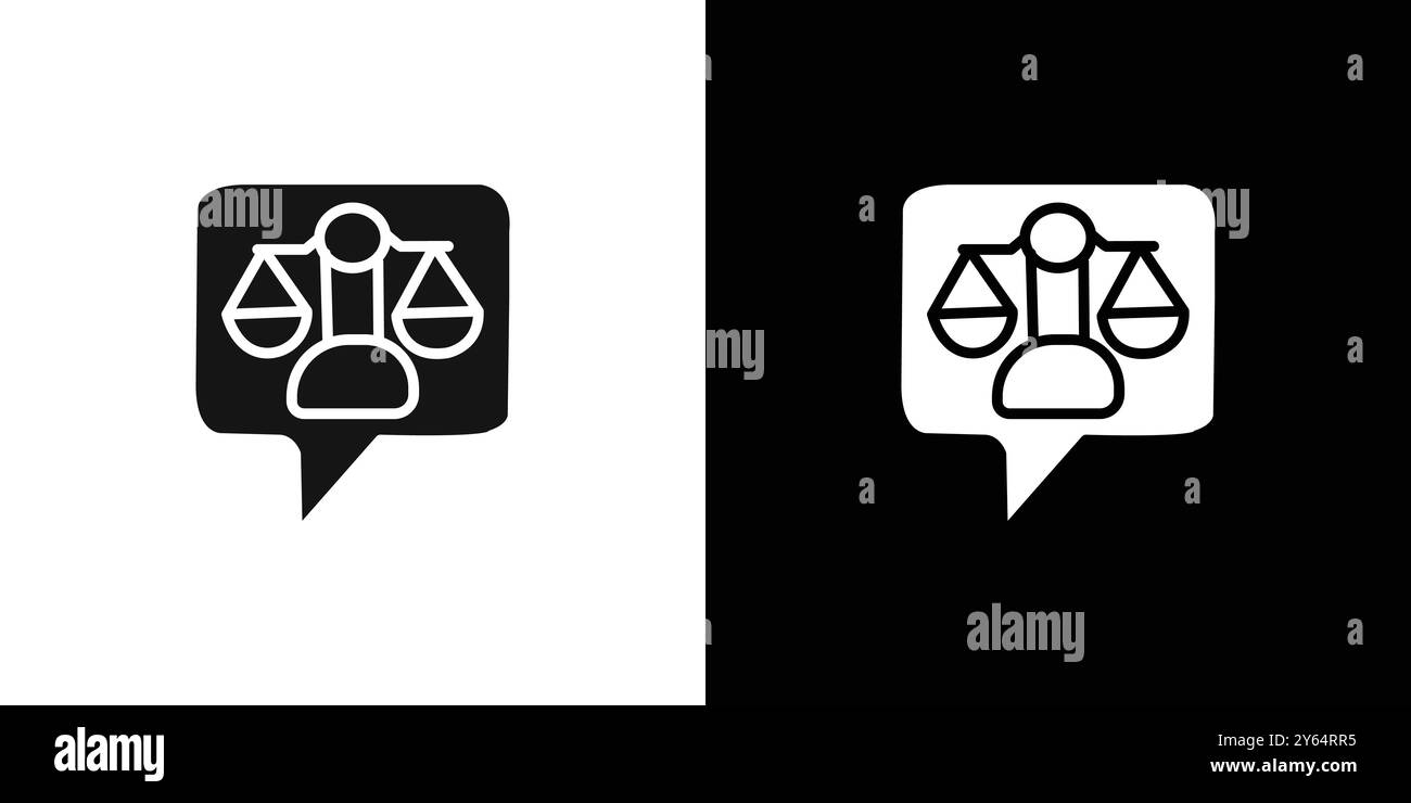 Legal advice icon linear vector graphics sign or symbol set for web app ui Stock Vector Image ...