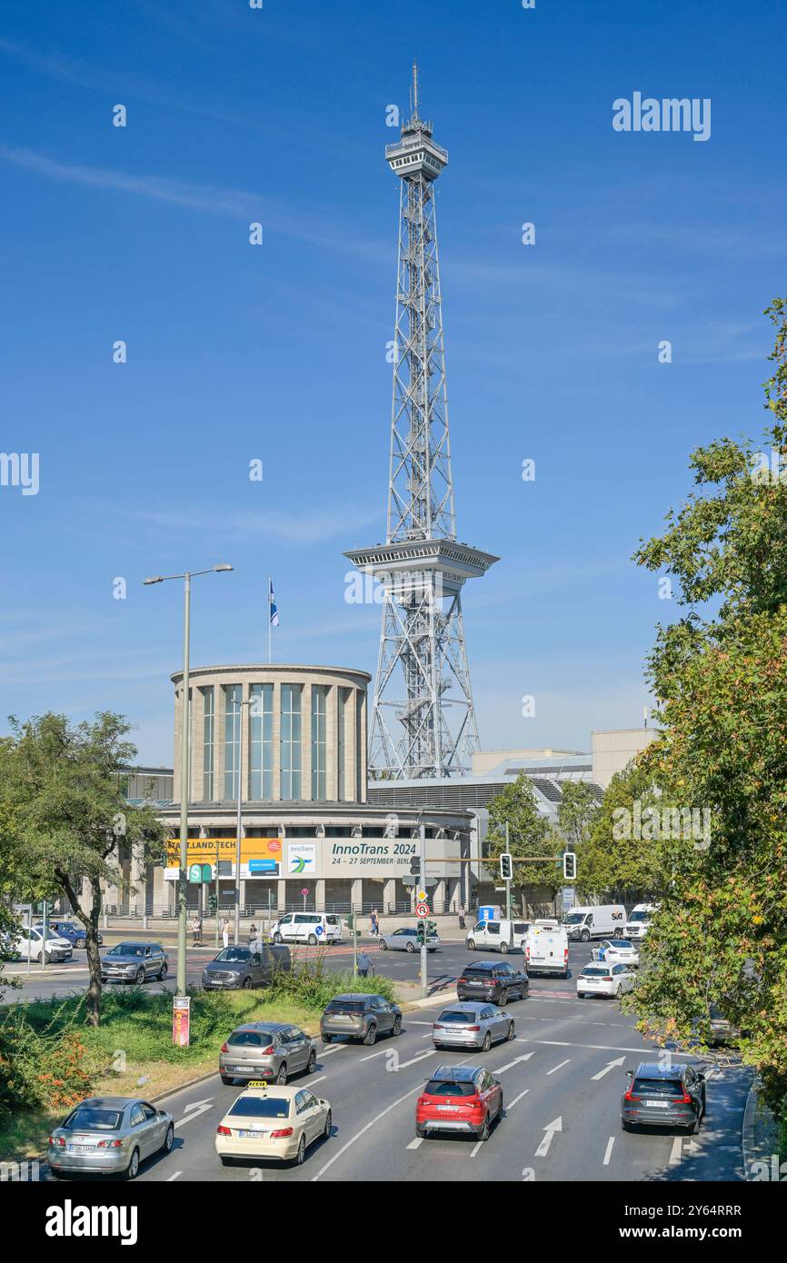 Funkturm, Messedamm, Westend, Charlottenburg, Berlin, Deutschland *** Radio Tower, Messedamm ...