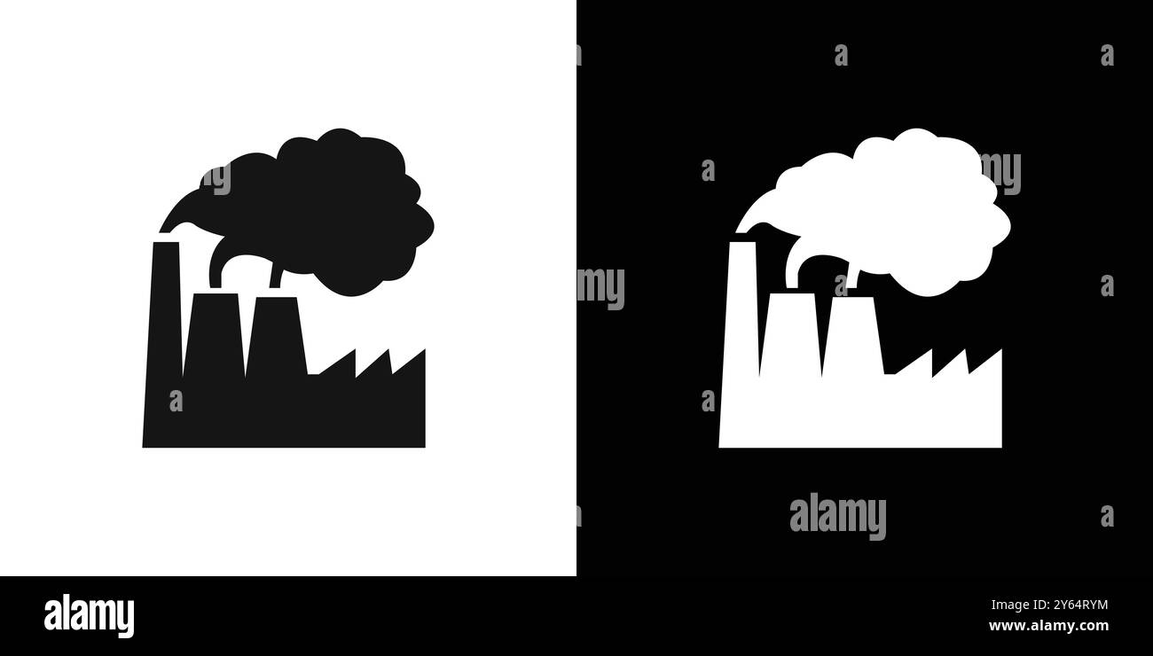 pollution icon linear vector graphics sign or symbol set for web app ui ...